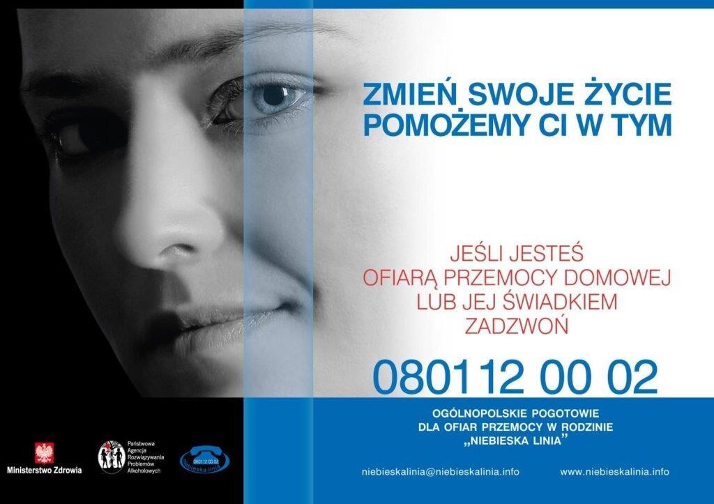 Ogólnopolskie Pogotowie dla Ofiar Przemocy w Rodzinie „Niebieska Linia" - Miasto Darłowo